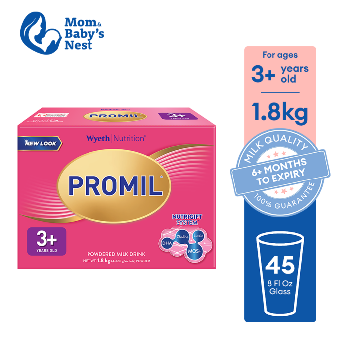 PROMIL FOUR Powdered Milk Drink for Pre-Schoolers Over 3 Years Old, Bag ...