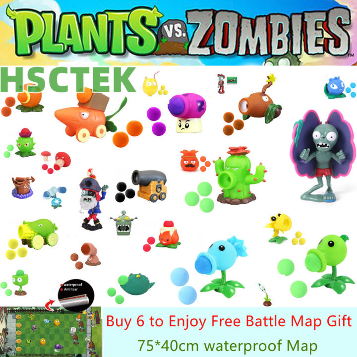 HSCTEK Plants vs Zombie Toys, Plant vs Zombie Toys Set For Kids, Plants ...