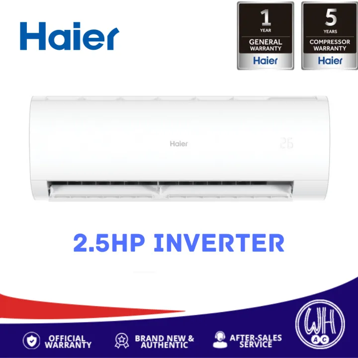 Haier 2.5HP Split Type Inverter Clean Cool Pro (HSU-25PSV32) | Lazada PH