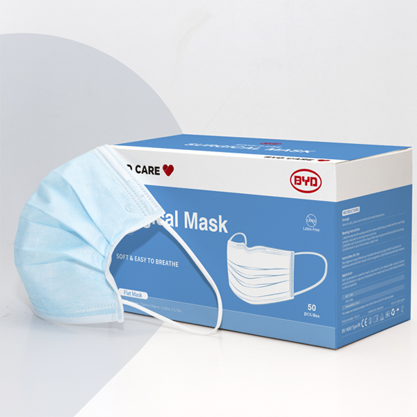 BYD SURGICAL MASKS 3 PLY EARLOOP BLUE COLOR EXPIRY 09-05-2024 | Lazada ...