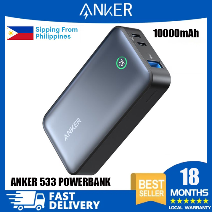 Anker 533 magsafe Power Bank magnetic Power IQ 3.0 Portable Fast Charger with PD 30W Output wall ...