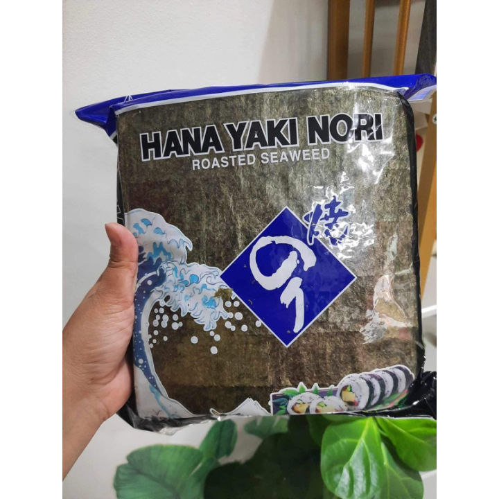 Nori Sheets for Sushi HANA YAKI NORI 100 Sheets | Lazada PH