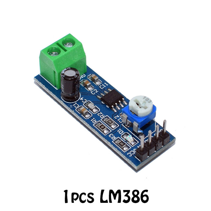 1PCS LM386 Audio Power Mono Power Amplifier 5V-12V Input Amplifier ...