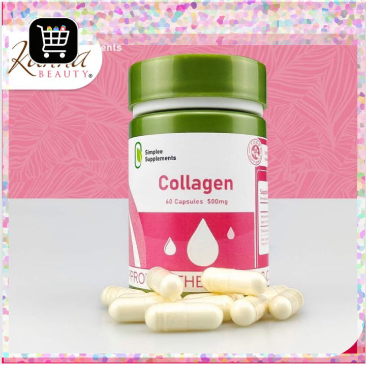 Simplee Collagen Capsule Supplement 500mg 60 capsules | Lazada PH