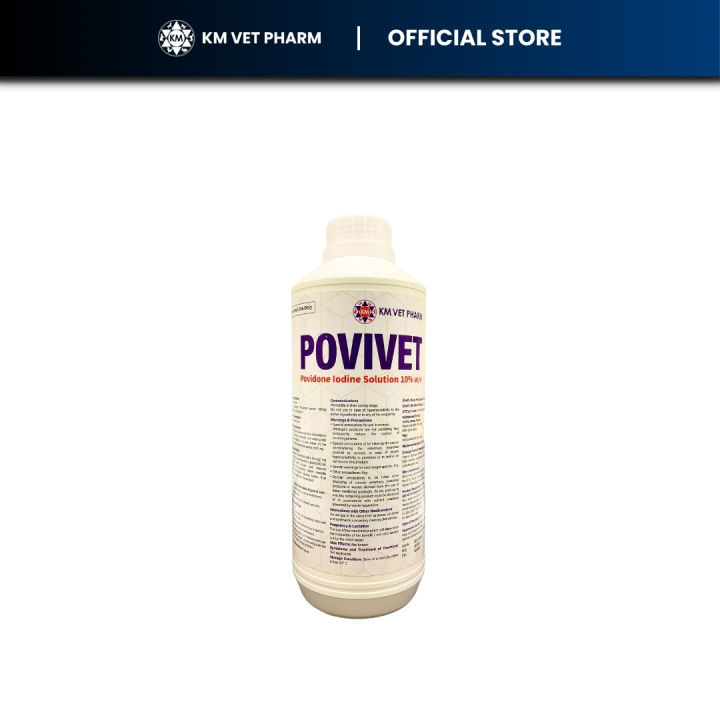 Povivet Povidone Iodine 10% Solution - 1L/5L | Lazada