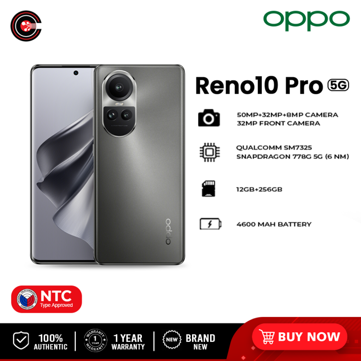 OPPO Reno 10 Pro 5G (CPH 2525) 12Gb + 256Gb | Lazada PH