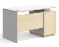 Ofix 250-OF V2 (120x60) Office Table (White+Maple) | Lazada PH