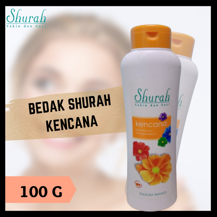 CY SHURAH Talcum Wangi Kencana keharuman Mengasyikkan (100g) | Lazada