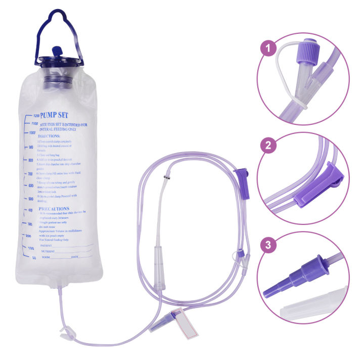 disposable enteral nutrition bag feeding bag nutrition bag Enteral ...