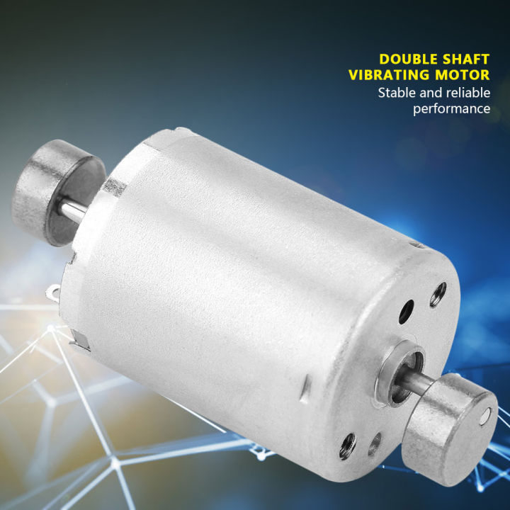 Vibration Motor Double Shaft Electric Mini Motor DC 12V Micro Vibrating ...