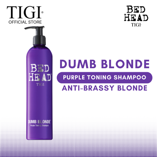 Bed Head Dumb Blonde PURPLE TONING Shampoo 400 ML | Lazada PH