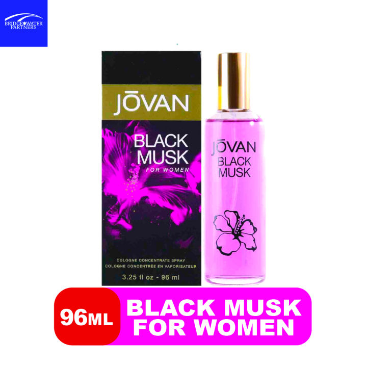Jovan Black Musk for Women (96ml) | Lazada PH