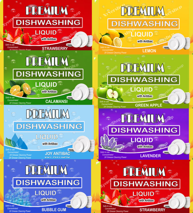 STICKER LABEL for Dishwashing Liquid | Lazada PH