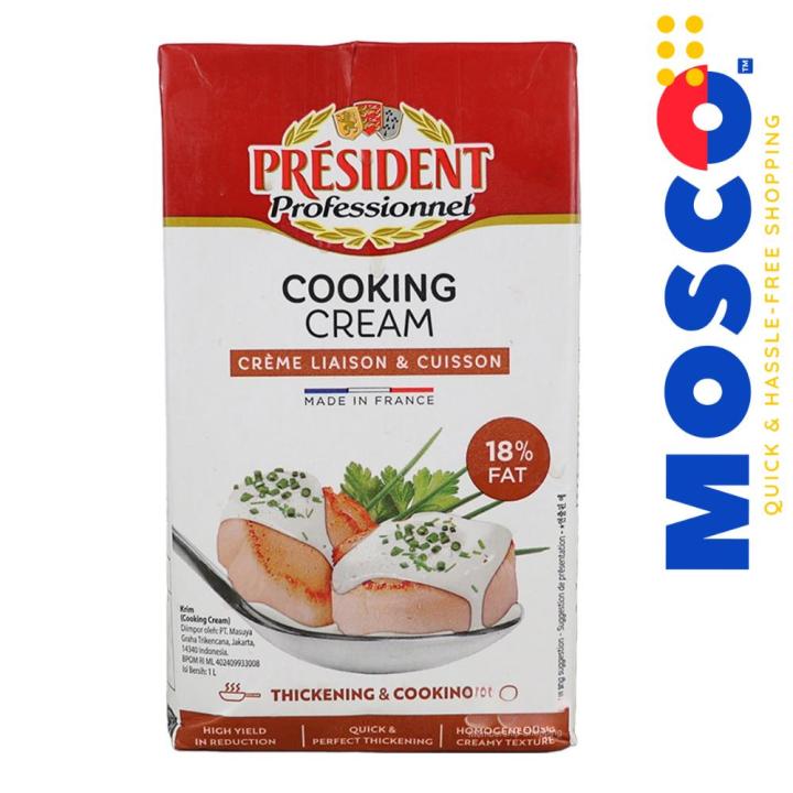 President Professionnel Cooking Cream 1L | Lazada PH