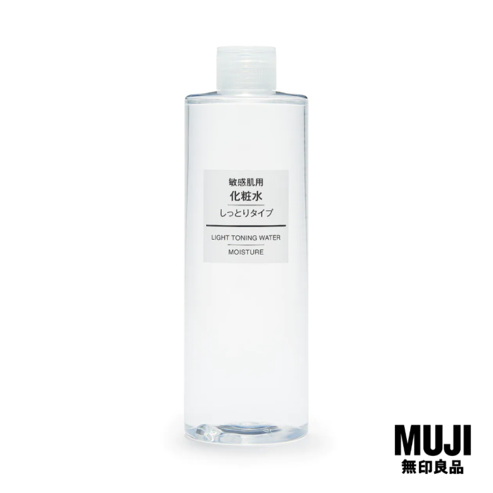 มูจิ โทนนิ่งสูตรผิวแพ้ง่าย - MUJI Light Toning Water Sensitive Skin - Moisture (400ml) | Lazada ...