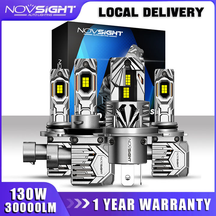 Novsight 1 Pair (2pcs) A500 N69 130W / pair 30000LM high low beam high ...