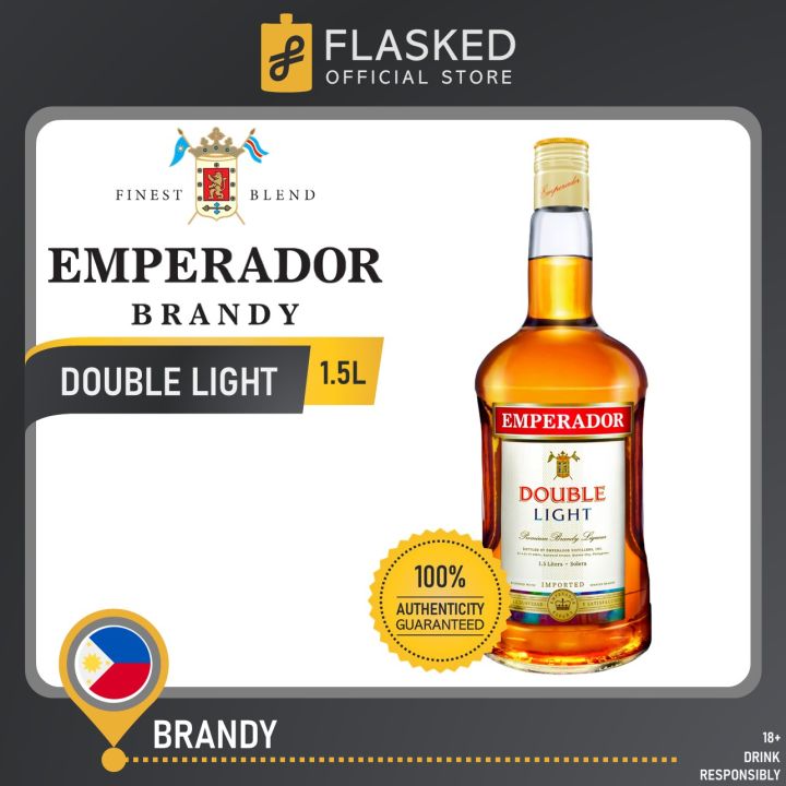 Emperador Double Light Brandy 1.5L | Lazada PH