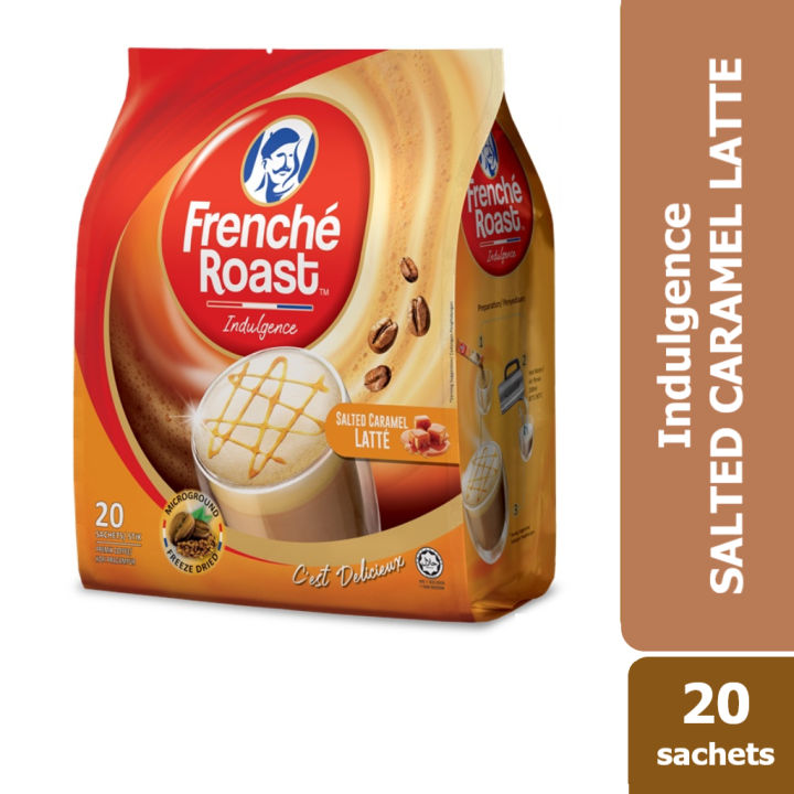 FRENCHE ROAST Indulgence Salted Caramel Latte 23g x 20 Sachets | Lazada