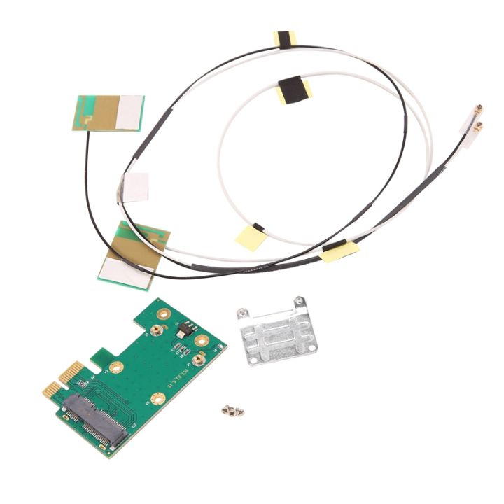 (FMIW) PCI Express to Mini PCI Express Card Adapter Wireless Network ...