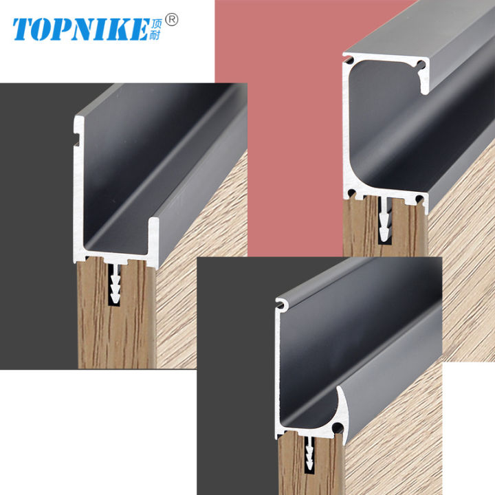 G Type L Type Edge Sealing Invisible Plug Flush Pull Kitchen Cabinet ...