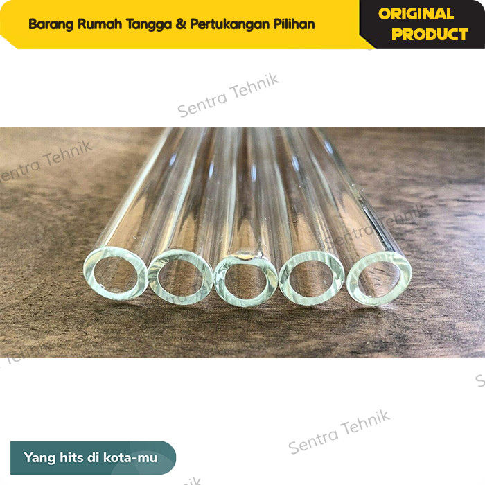 Pipa Kaca Tabung Boiler / Pipa Kaca Tubing OD 13mm Tebal 2,4mm (Harga ...