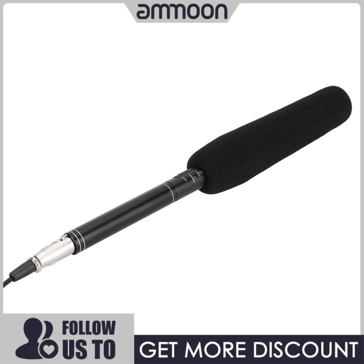 [ammoon]Super Uni-Directional Condenser MIC Microphone for Interview | Lazada.co.th