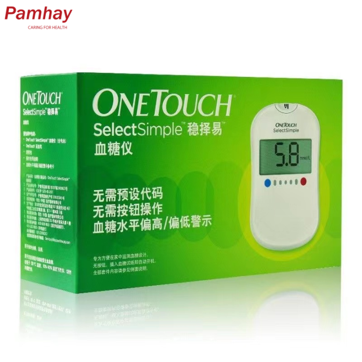One Touch / OneTouch Select Simple Blood Glucose Monitoring With Meter ...