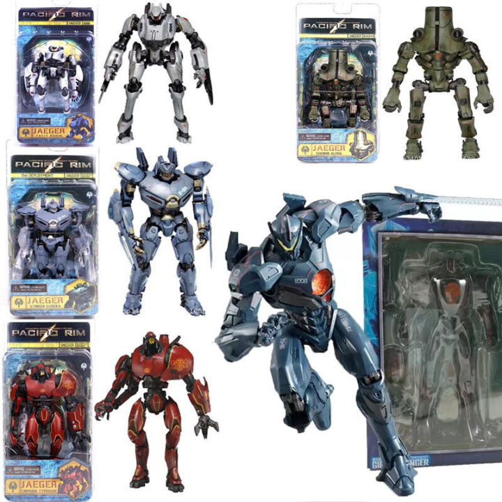 Neca Pacific Rim Jaeger Crimson Thypoon Striker Eureka Gipsy Danger ...