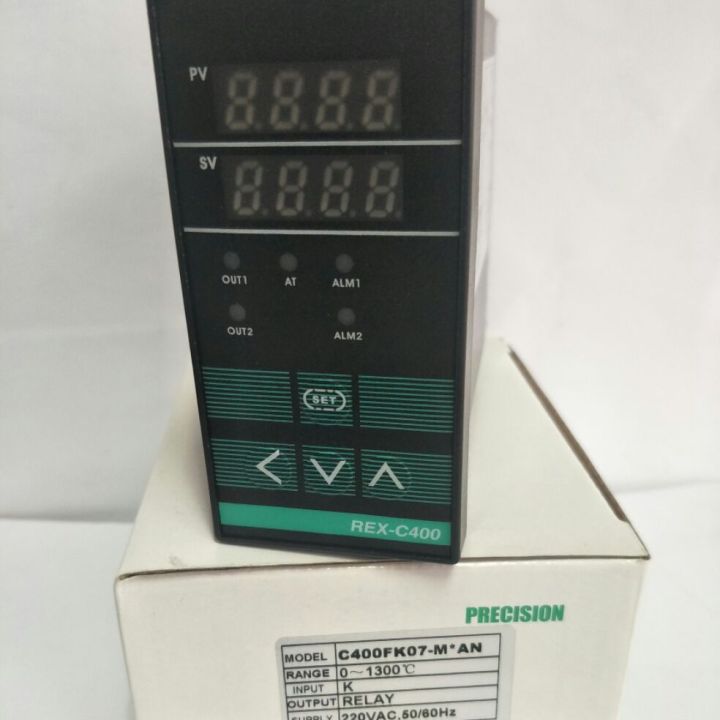 Temperature Controller Digital 220v REX-C400 48x96 Relay 0-1300องศา ...