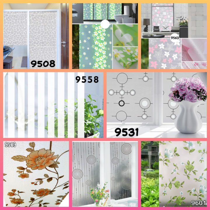 Stiker Kaca Jendela Ukuran 45cmx1m stiker Kaca Rumah Film Sanblast ...