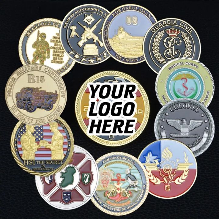 Manufacture Free Design Your Enamel Collection Souvenir Coins ...