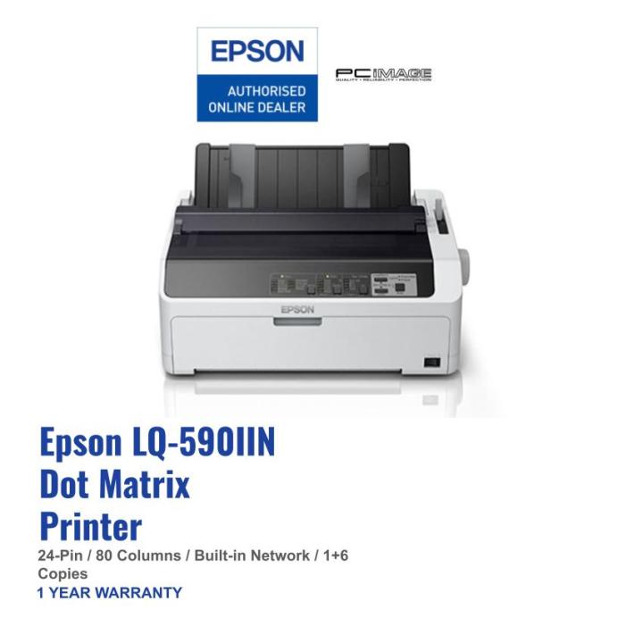 EPSON LQ-590IIN 24 Pin Dot Matrix Impact Printer | Lazada