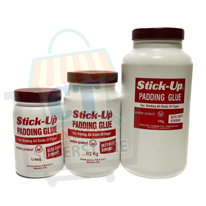 CT SUPERSTORE Stick-Up Red Padding Glue - Binding All Kinds Of Paper | Lazada PH