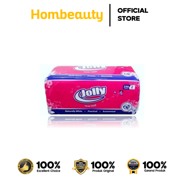 Jolly Tissue Facial 250 Sheets 2 ply | Lazada Indonesia