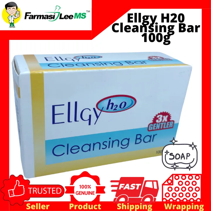 Ellgy H20 Cleansing Bar 100g (Exp 04/2027) | Lazada