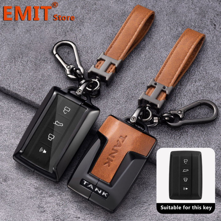 Zinc Alloy Car Key Case For Great Wall GWM WEY TANK 300 500 Tank300 ...