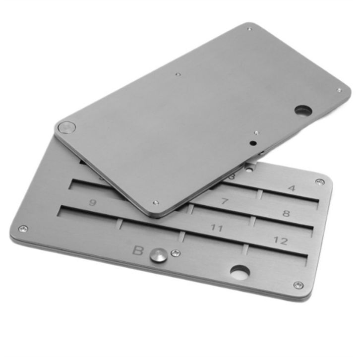 (LB7H) Crypto Seed Phrase Storage, Stainless Steel Bitcoin Seed Plates ...