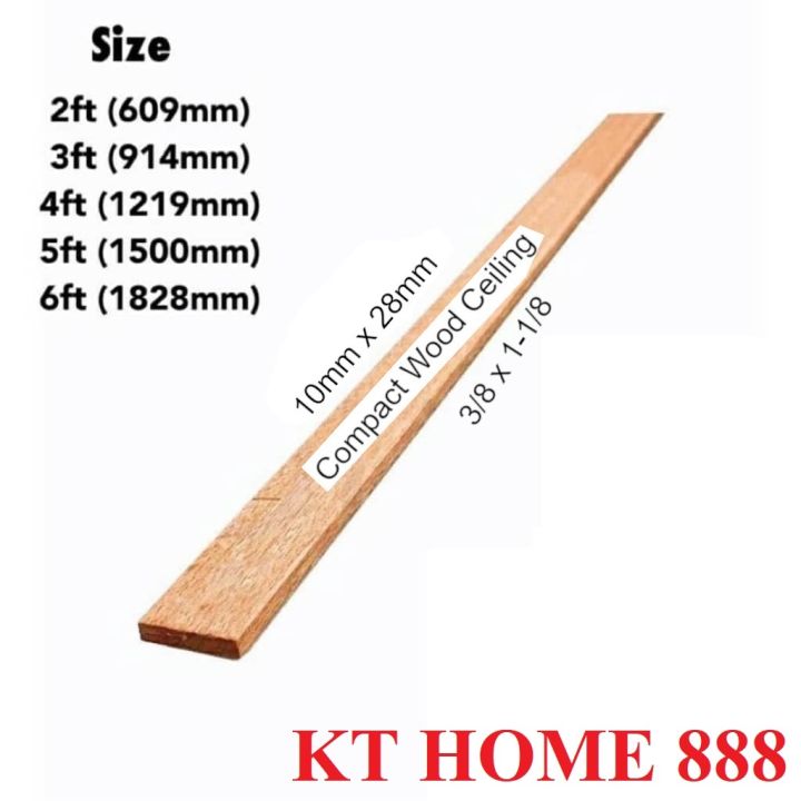 Wood Ceiling 8ft / Kayu Ketam / Furniture Wood / Kayu Kambir Siling ...