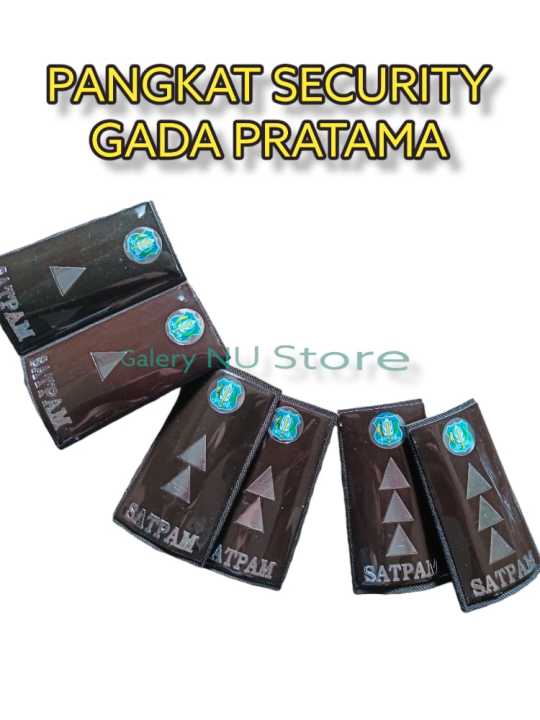 Pangakat Satpam / Security Terbaru Gada Pratama 2022 | Lazada Indonesia