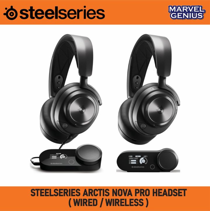 STEELSERIES Arctis Nova Pro Wired Gaming Headset with Hi-Res Certified ...