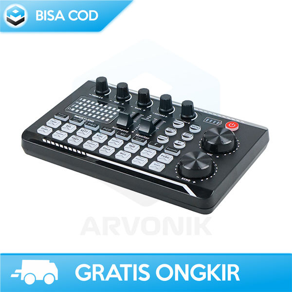 MIXER BLUETOOTH LIVE SOUND CARD TAFFSTUDIO F998 PRO ORIGINAL PORTABLE | Lazada Indonesia