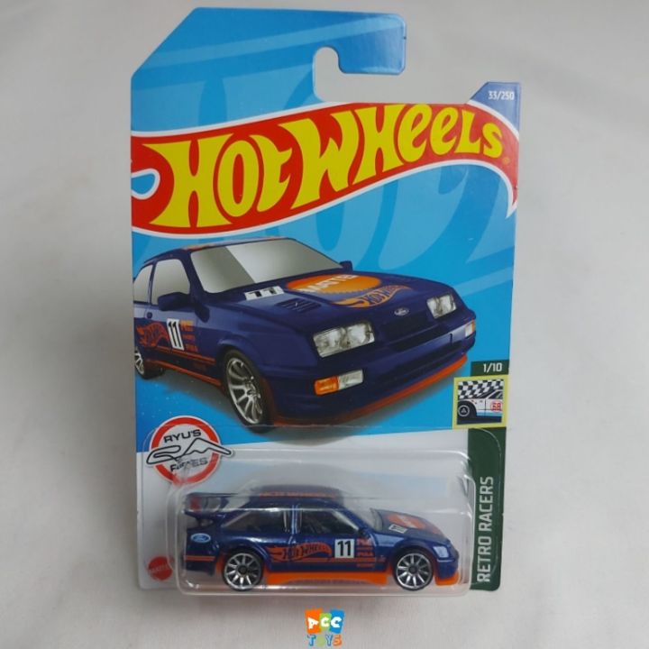 Hot Wheels 87 Ford Sierra Cosworth Retro Racers Ryu's Rides - 2021 ...