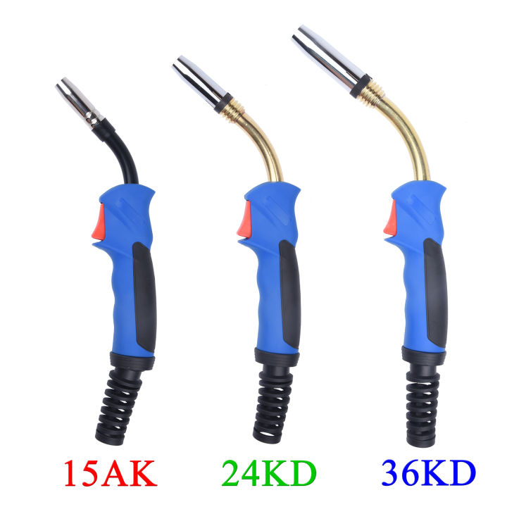 15AK 24KD 36KD Professional MIG MAG MB Welding Torch Air Cooled Contact ...