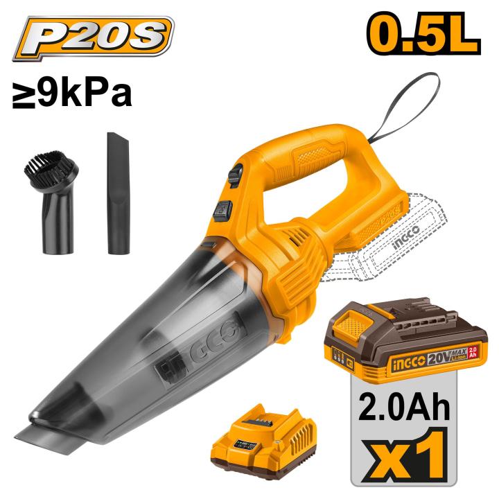 INGCO P20S Cordless Lithium-Ion Vacuum Cleaner | CVLI20126 | Lazada PH
