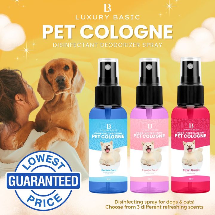 Luxury Basic Pet Cologne Long Lasting Perfume Spray 50ml for Dogs and ...