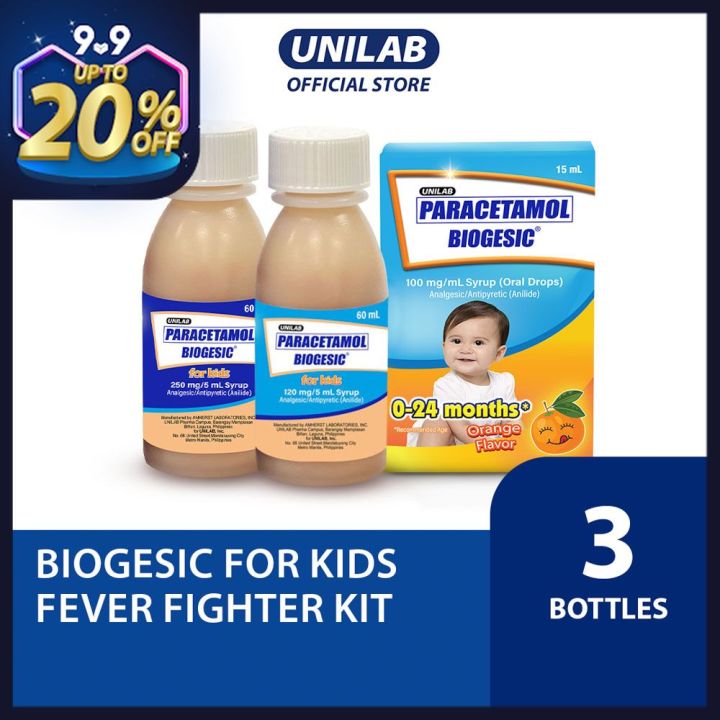 Biogesic For Kids: Fever Fighter Kit | Lazada PH