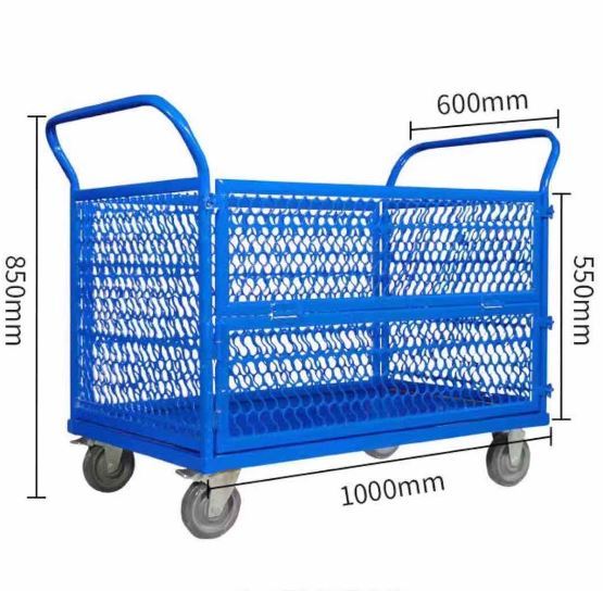 Trolley Cart Basket Box Truck For Lifting Heavy Weight Heavy Duty Push ...