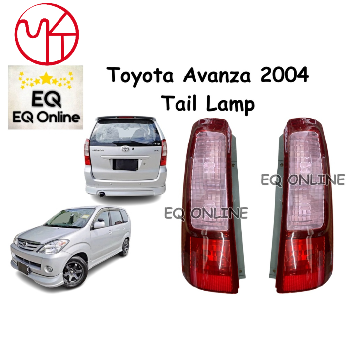 Toyota Avanza 2004 Tail Lamp (L/R) Lampu Belakang 2005 2006 2007 2008 ...