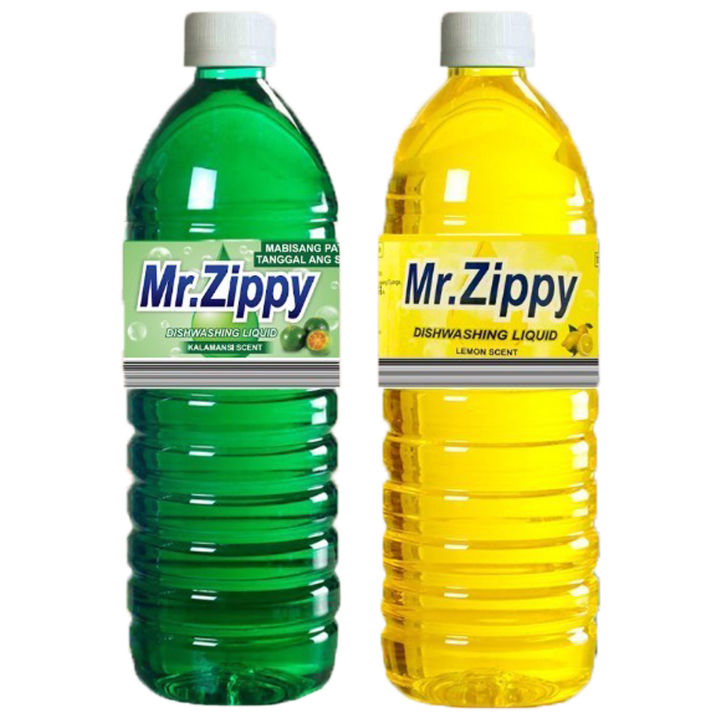 KM Mr.Zippy 1Liter Dishwashing Liquid Lemon Calamansi | Lazada PH