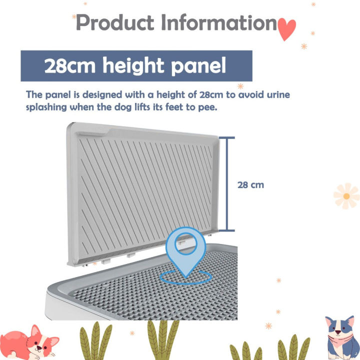 Pet Pee Tray/ Dog Pee Tray/ Plastic Pee Pan/ Urinary Trainer Pee Mat ...